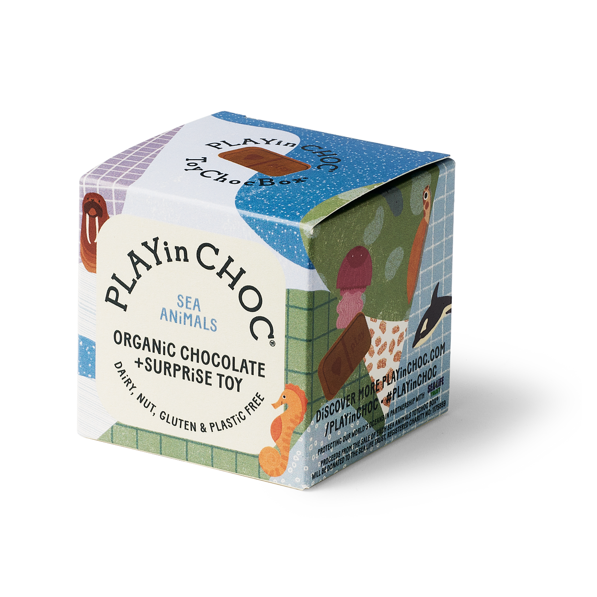 ToyChoc Box®(x18) SEA ANiMALS – PLAYin CHOC